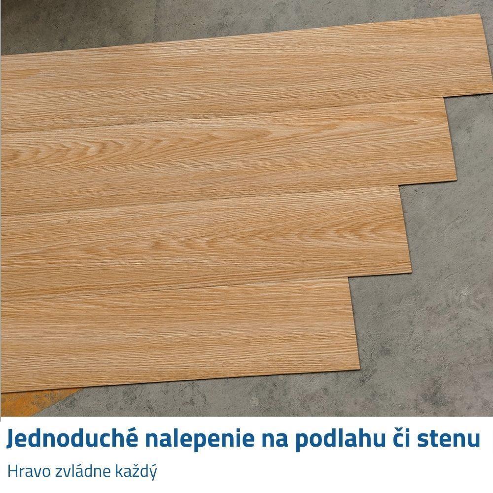 Superobchod.sk | PVC samolepiaca drevená podlaha - dub svetlý